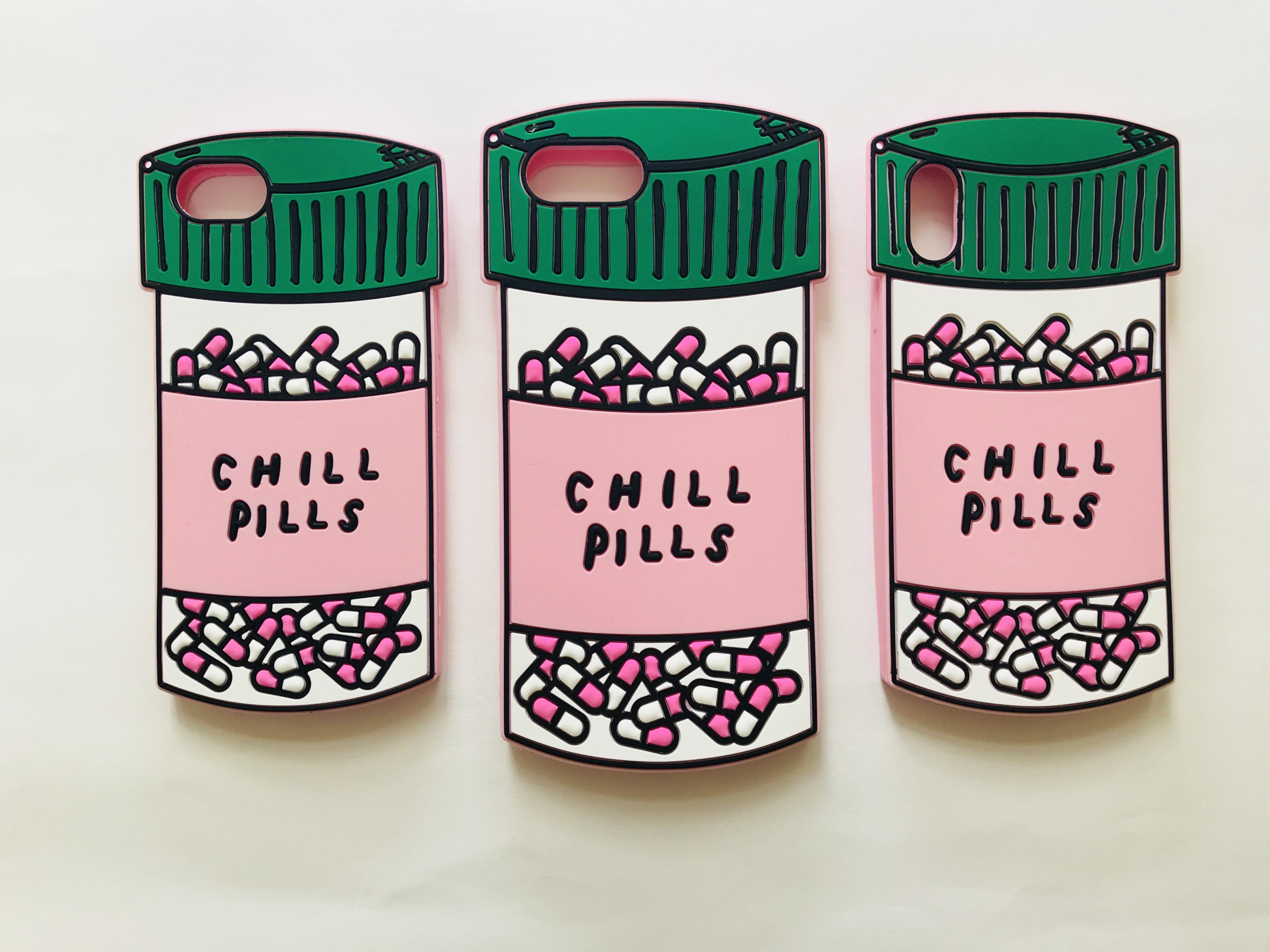 3d Chill Pill Iphone Case For Ip 7,8,7+,8+ on Luulla